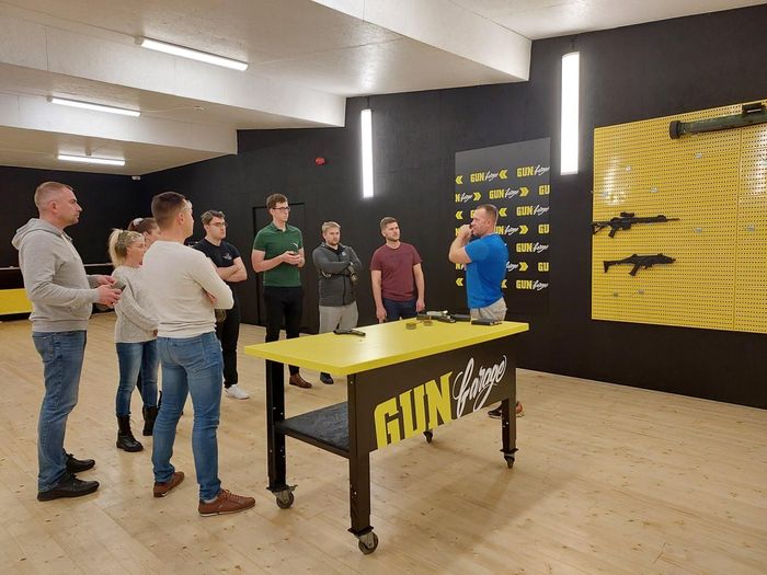 Shooting Range Gun Garage